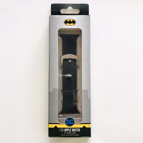 Official DC Batman Apple Watch Band Fits 42mm & 44mm All Series for ...