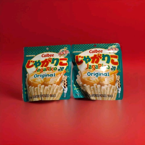Lot Of 2 CALBEE JagaRico ORIGINAL (Japan) 60GRAM EACH RE-SEALABLE ...