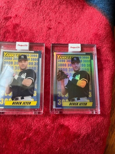 Topps Project 70 2021 Baseball Card #423 Derek Jeter TWO FOR ONE with ...