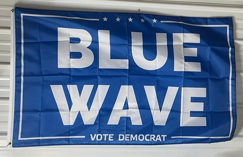 Democrat Flag FREE USA SHIP Blue Wave Vote Democrat B America Biden USA ...