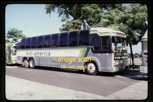 Mid-America Coach Bus at Chicago in 1980, Kodachrome Slide e25a | eBay