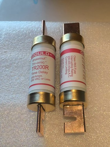 6 pcs NEW GOULD FUSE TR200R, 250V 200A, CLASS RK FUSE time delay | eBay