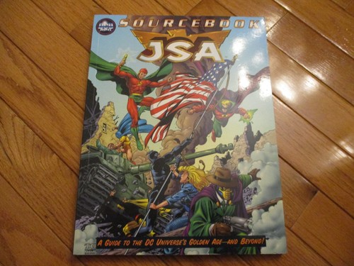 DC Universe RPG JSA Sourcebook NM | eBay
