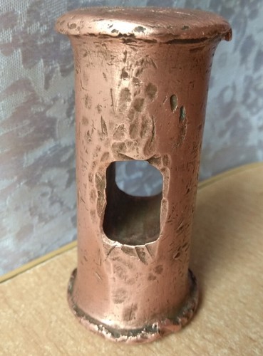 RARE RETRO ANTIQUE VINTAGE Collectible copper Anvil or hammer Miniature ...