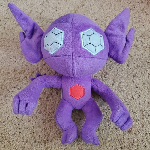 Tomy Pokemon Sableye Purple Small 8" Plush Toy | eBay