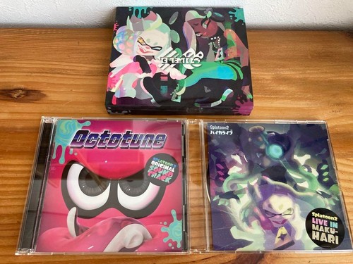 Splatoon 2 Octotune Soundtrack Limited Edition w/ Haikara Live 2 Blu ...