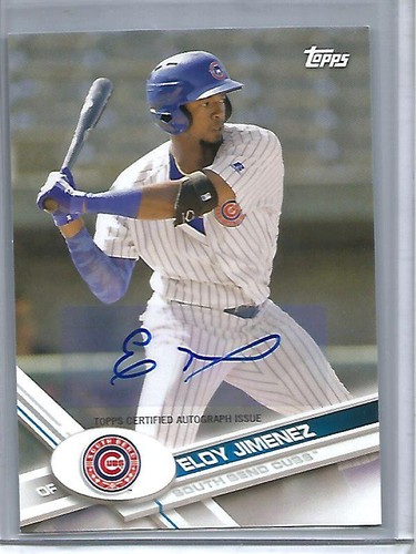 Eloy Jimenez 2017 Topps Pro Debut Autograph | eBay