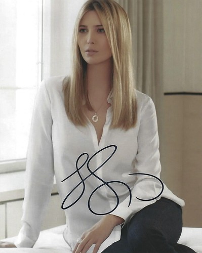 IVANKA TRUMP SIGNED AUTOGRAPHED PHOTO PHOTOGRAPH PICTURE COA 8 X 10 | eBay