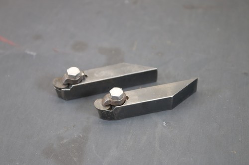 Positive Rake Round Carbide Cutting Bit Holders w NEW Bits for Brake ...