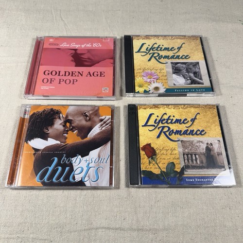 Time Life Music Lifetime Of Romance 4 CD Lot Body Soul Golden Age Pop ...