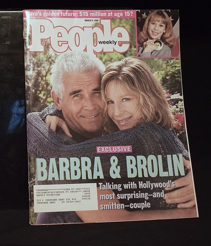 People Magazine Barbra Streisand James Brolin "Barbra & Brolin" - March ...