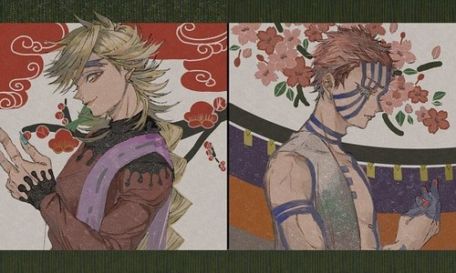 Anime kimetsu no yaiba akaza douma wallpaper ratio Stitched Gaming Mat ...