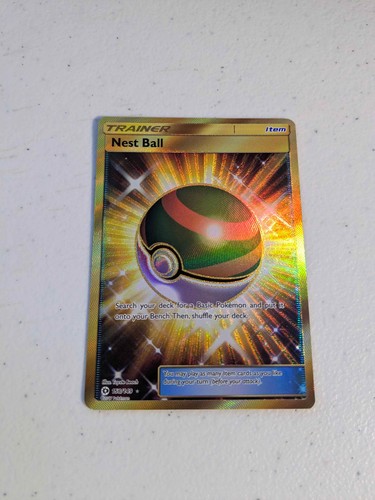 Pokemon TCG - Nest Ball 158/149 - Sun & Moon Base - Hyper Rare | eBay
