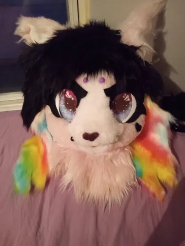 pink scenecore cat fursuit full body with padding | eBay