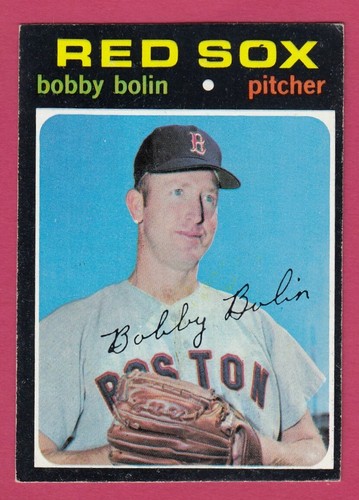 1971 Topps Baseball # 446 Bobby Bolin - Boston Red Sox | eBay