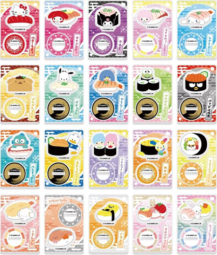 Candy Toy Miscellaneous Goods Set Of 20 Sanrio Characters Heiomachi ...