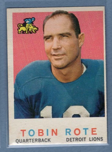 1959 Topps #170 Tobin Rote EX-MT GO74 | eBay