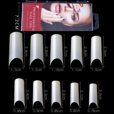 C Curve Nail Tips for sale | eBay