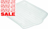 Addis Drip Trays Clear Translucent Kitchen Home Drainer Sink Household ...