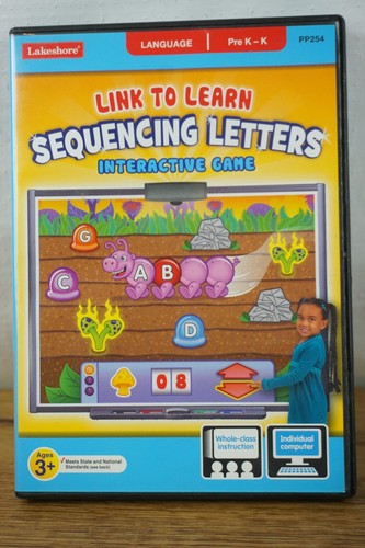 Link to learn sequencing letters Lakeshore PC Game | eBay