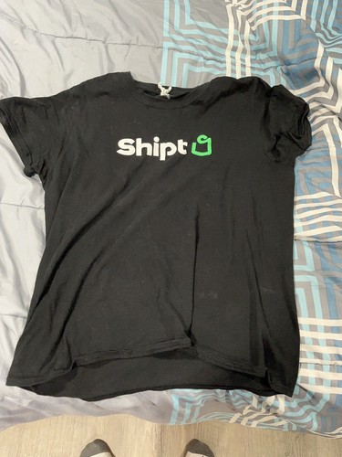 Shipt Logo Delivery Shopper Black Short Sleeve T Shirt Unisex Size M | eBay