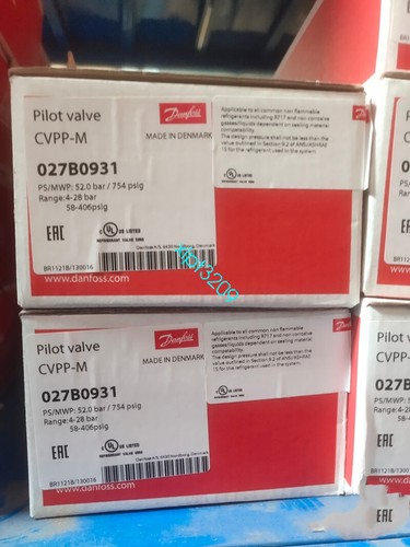 CVPP-M 027B0931NEW danfoss differential pressure pilot valve FedEx or ...
