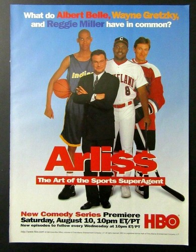 1996 HBO Comedy ARLISS Ad - The Art Of The Sports SuperAgent | eBay