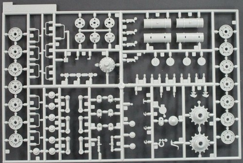 Dragon 1/35th Scale JSU-122 Tank Destroyer - Parts Tree B from Kit No ...
