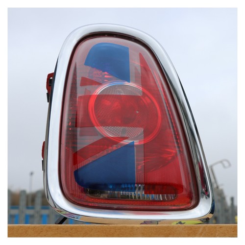 Red/Blue Union Jack Tail Light Cooper Stickers Decals for MINI R56 R57 ...