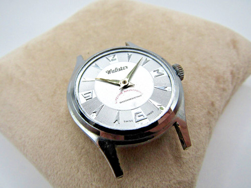 Vintage Rare Beautiful Bernard Shaffel Webster Watch Amazing Unique ...