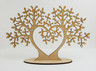Wooden MDF Heart Tree of Life Tag Shape Embellishment Decoration Craft ...