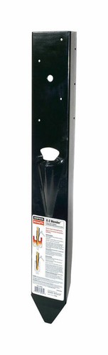 Simpson Strong-Tie 28 in. H x 3.83 in. W 12 Ga. Steel Ez Mender -Pack ...