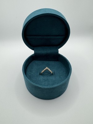 Gold Wishbone Ring for sale | eBay