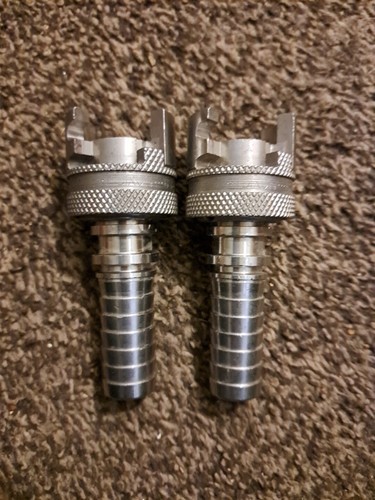 2 New Dixon Valve 4P Thor Quick Connect Coupling 1/2" Body, 3/4" Hose ...
