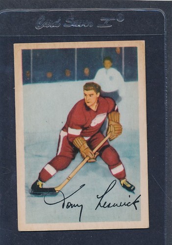 1953/54 Parkhurst #043 Tony Leswick Red Wings VG/EX 53PH43-122115-1 | eBay