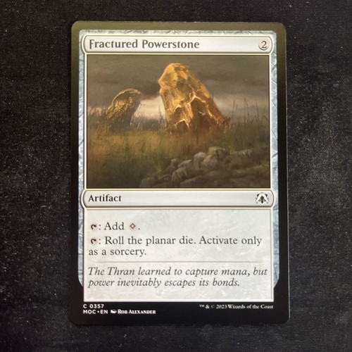 Fractured Powerstone | MtG Magic Commander: March of the Machine ...