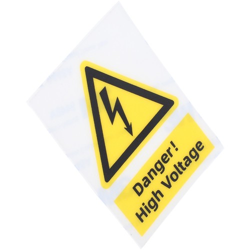 Warning Labels Electricity Kills Sticker High Voltage Signs Fence | eBay UK