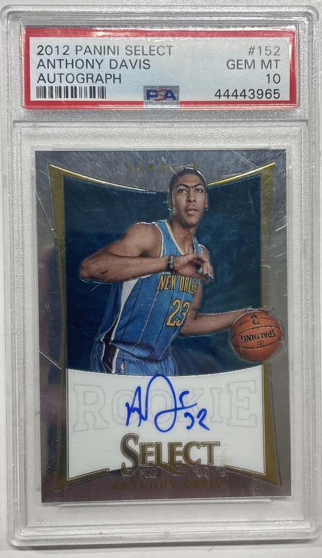 Anthony Davis 2012 Select #152 Rookie Autographs (/149) Price Guide ...