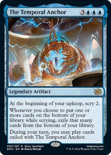 The Temporal Anchor #82 *Normal* (NM) - The Brothers' War MTG | eBay UK