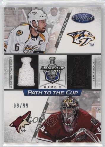 Shea Weber 2012 Certified #60 Base /999 Price Guide - Sports Card Investor