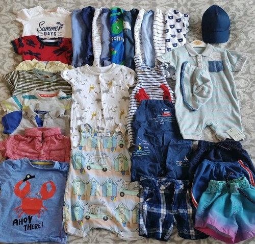 Large Spring Summer Bundle Of Boys Clothes 3-6 Months Some New | eBay