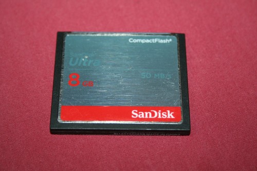 Lot of (45) Sandisk 8GB ULTRA Compact flash CF memory card 50mb/s ...