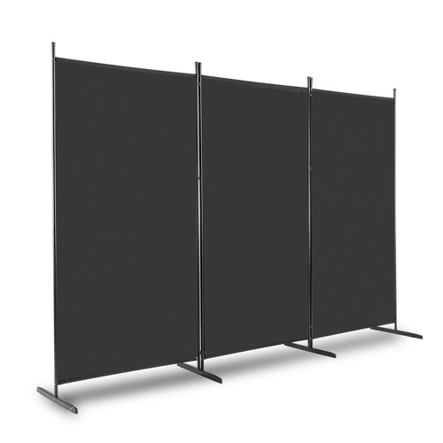 3-Panel Room Divider Folding Privacy Screen Wall Partition Home Office ...