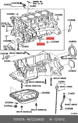 Genuine OE seal ring, 9672224020 for TOYOTA 96722-24020 | eBay