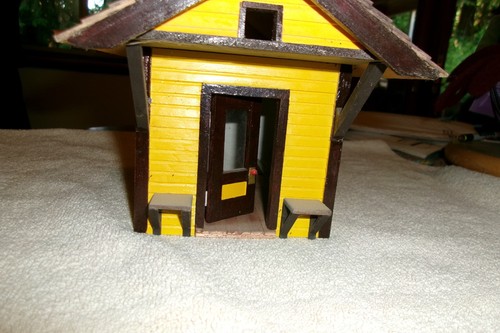 Handmade One of a Kind Payne Iowa Model Railroad Station | eBay