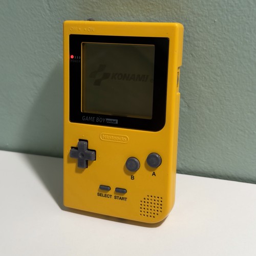 Nintendo Game Boy Pocket MGB-001 - Yellow Console Handheld System - Mgb ...