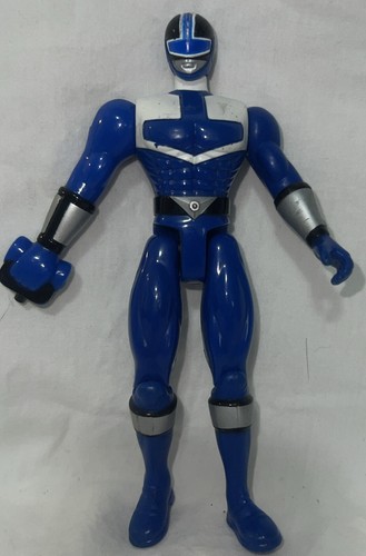 Power Rangers Time Force Blue Time Force Ranger Bandai | eBay