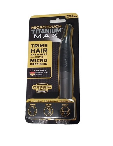MicroTouch Titanium Max Micro-Precision Trimmer For The Ultimate Groom ...