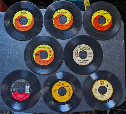 Lot of 15 45s / 7" Singles by the Beach Boys (8 on Capitol Records) | eBay