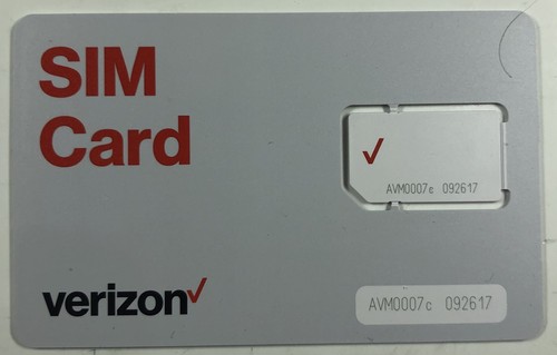 Verizon Wireless SIM Card- BULK2FF-HD-GT-A | eBay
